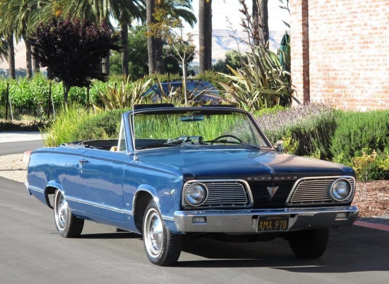 2. 1966 Valiant Convertible - Dusty Cars