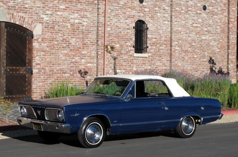 7. 1966 Valiant Convertible - Dusty Cars