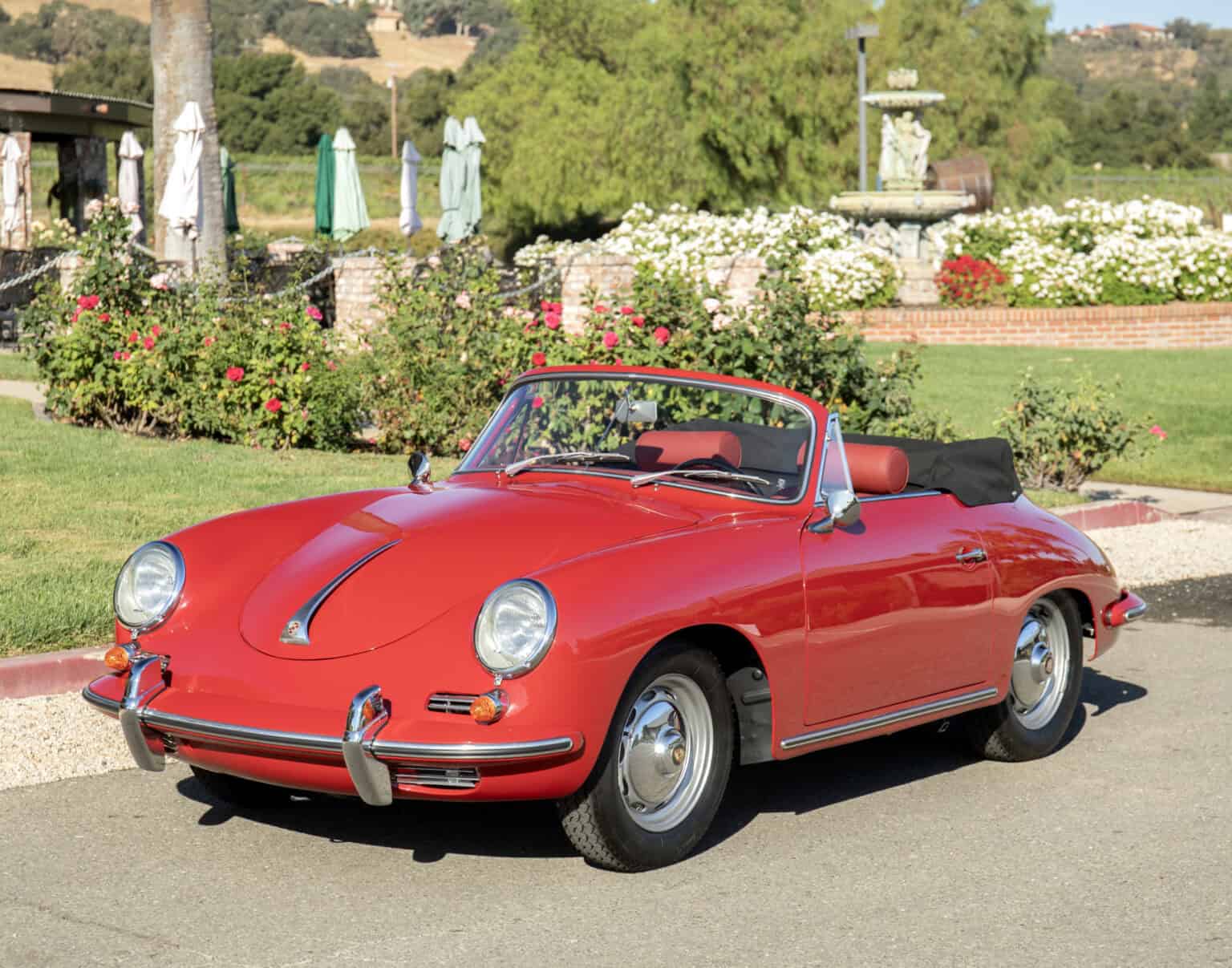 1960 Porsche 356B Super 90 Cabriolet - Dusty Cars